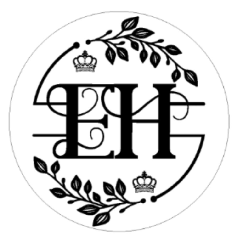 Leaf-Embellished Monogram Sign (Modified) | Evermore Grove